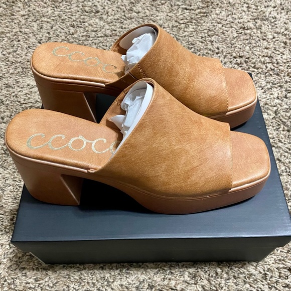 CCOCCI | Shoes | Ccocci Peep Toe Platform Sandal | Poshmark